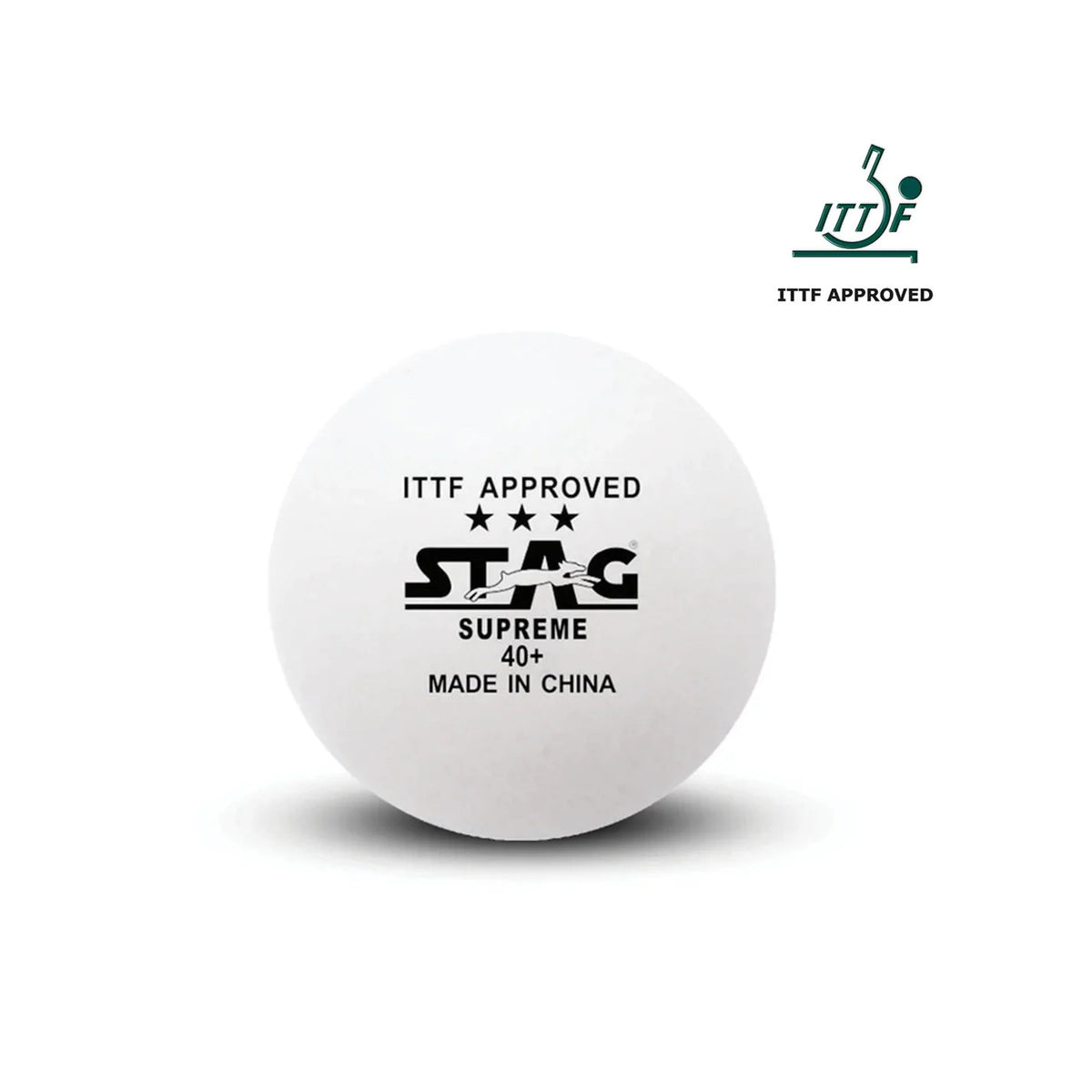 Stag 3 Star Supreme Table Tennis Ball – Stag Europe